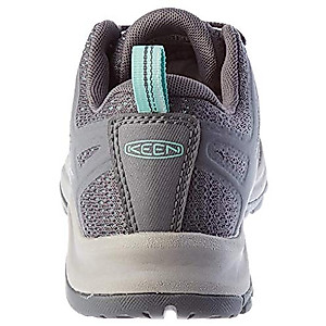 KEEN Women's Terradora 2 Waterproof Low Height Hiking Shoes, Steel Grey/Ocean Wave, 8