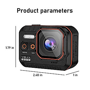 IP68 Diving Digital WiFi Camera 4K Cameras for Photography 24MP Digital Picture Resolution Camera for Traveling Diving New HD Digital Camera 4K High-Definition Digital Camera