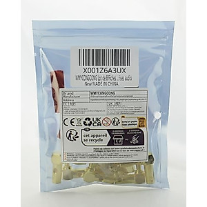 WMYCONGCONG 8 PCS 90 Degree Speaker Banana Plugs Right Angle Screw Type Banana Plug Audio Jack Connectors