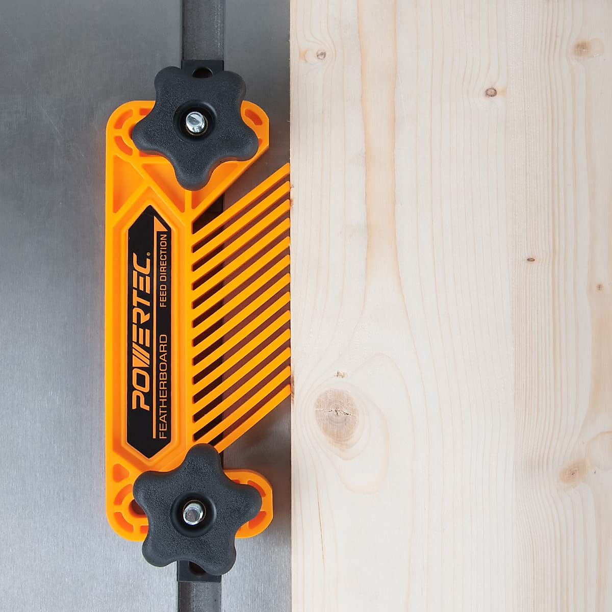 POWERTEC 71553 Router Fence/Router Table Featherboard – 2 Pack
