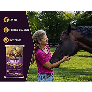 TRIBUTE Kalmbach Feeds Kalm 'N Ez Pellets for Horse, 50 lb
