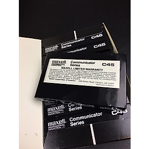 Pack of 16 Maxell Professional Industrial P/I Communicator Series Low Noise High Output Cassettes