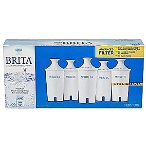 Brita 35516 OB03 Pitcher Replacement Cartridge (5-Pack)