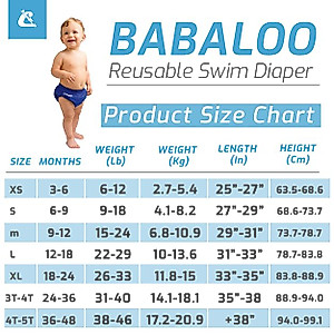 Cressi Babaloo Diaper, solid blue, 3T/4T