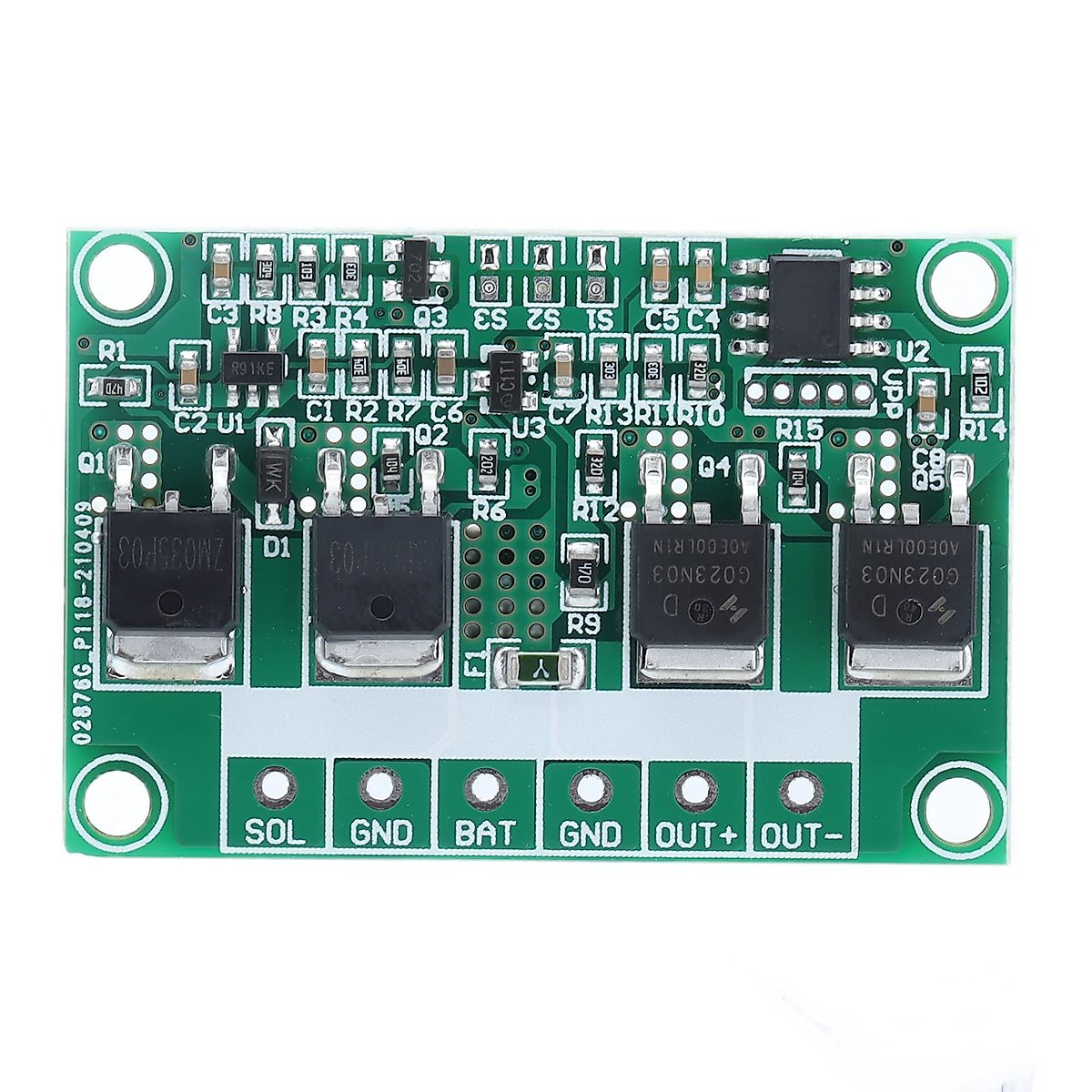 Hyuduo Solar Lamp Controller,10A 3.7V/7.4V/11.1V Solar Light Circuit Board Warning Flashing Adjustable Solar Lamp Controller Module Accessories 3.2V-18V,for Home Courtyard Garage Fence Deck,LED chip