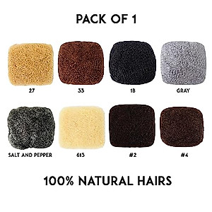 Perfect Tranzitions Afro Kinkys Human Hair Bundle For Making,repairing & Bulking Locs 8 Inch Long Afro Kinky Bulk Human Hair For Locs 100% Natural Kinky Human Hair For Twisting & Braiding 1Oz