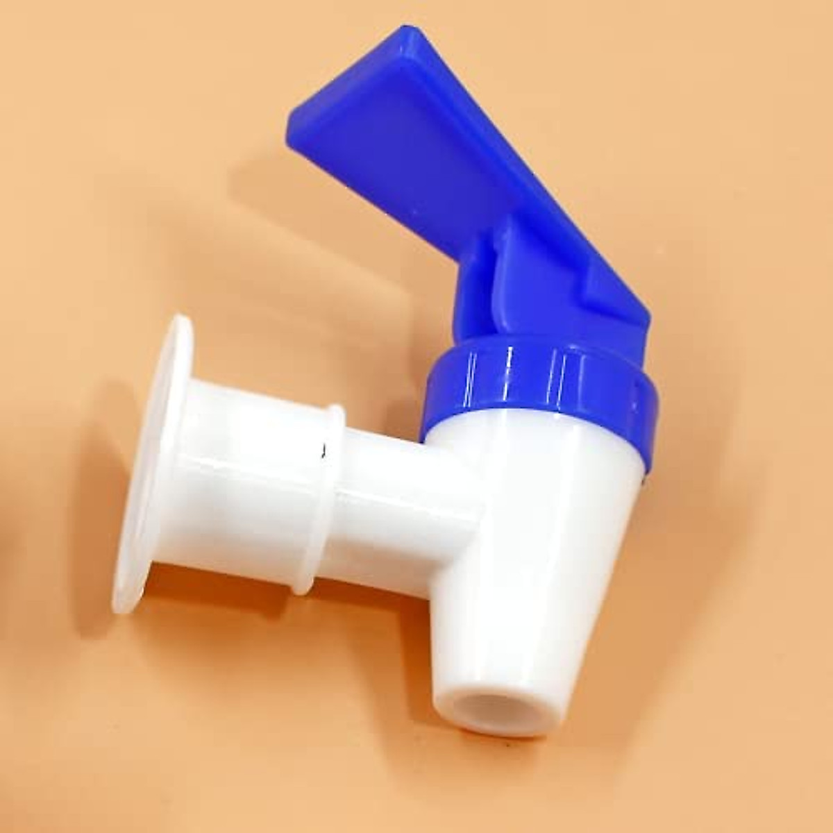 LifCratms 2Pcs Replacement Cooler Faucet, 2 Blue Internal Thread Plastic Spigot Water Dispenser Tap Set for Water Cooler Dispenser Water Bucket