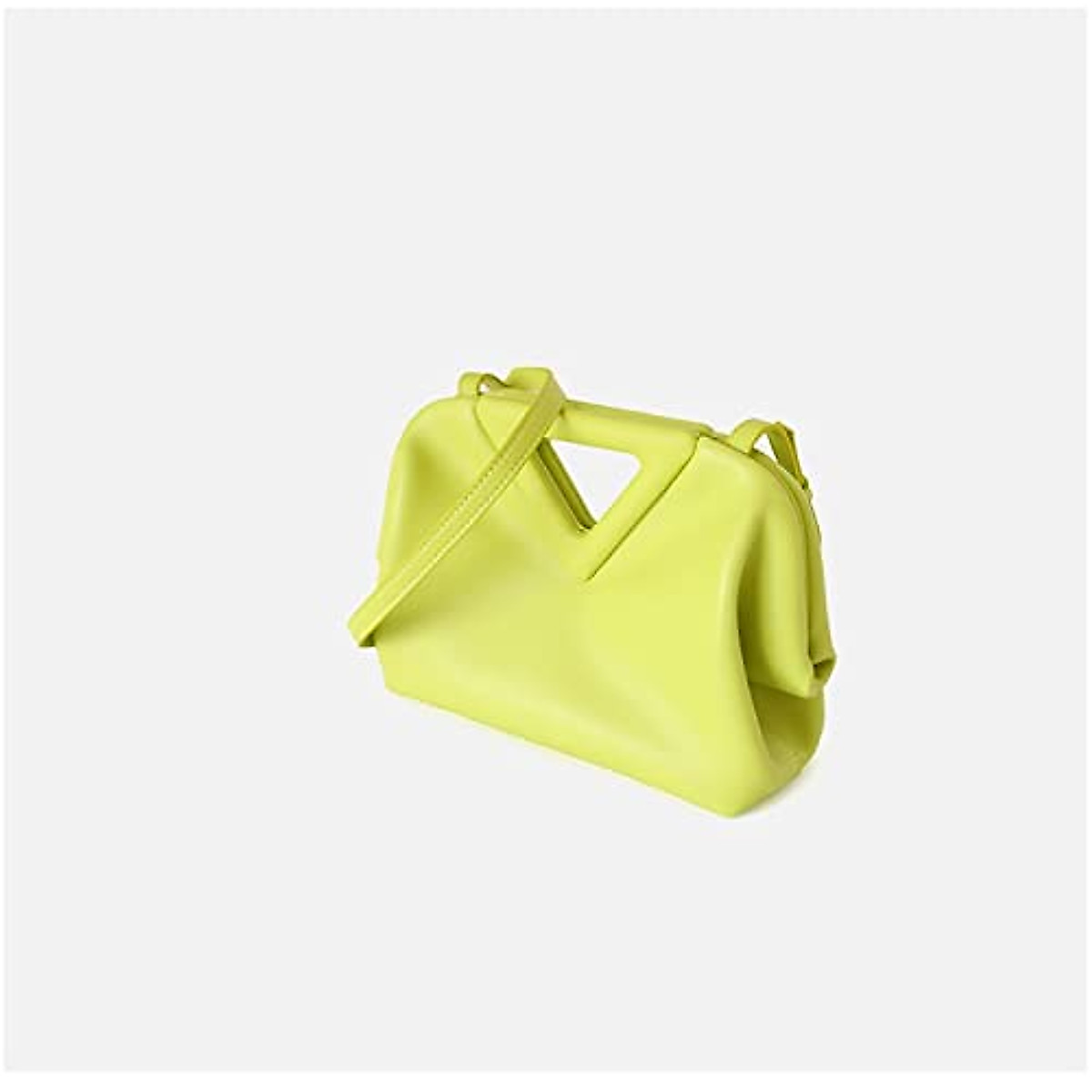 WPYYI Summer Hand Bags for Women Shoulder Bag Triangular Design Handbag Women Tote Elegant Crossbody Bags (Color : Green)