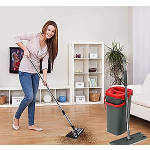 Simpli-Magic Mop, Professional, Black/Red