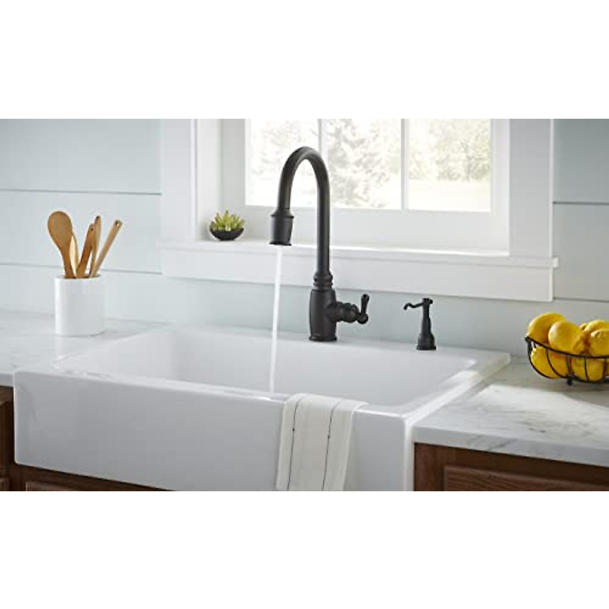 Gerber Plumbing Opulence Pull Down Kitchen Faucet with SnapBack Retraction