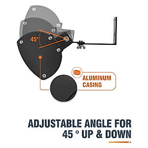 Outdoor Heater, Electric Patio Heater, with 3 Power Settings, 1500W, Overheat Protection, Infrared Heater with Remote Control, Super Quiet Wall Mounted Space Heater, In/Outdoor