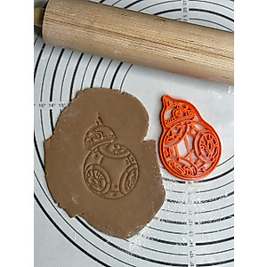 Premium Star Wars Exclusive BB-8 BB8 Cookie Cutter Mold 4.5-Inch-Scale Produced by 3D Kitchen Art