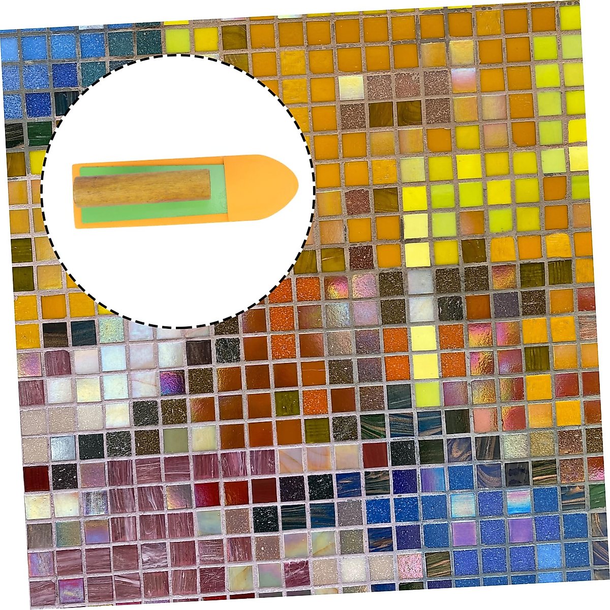 jojofuny Trowel Tiles Cleaner Caulk Scraper Handle Scraper Bricklayer Construction Tool Gap Scraper Caulking Scraper
