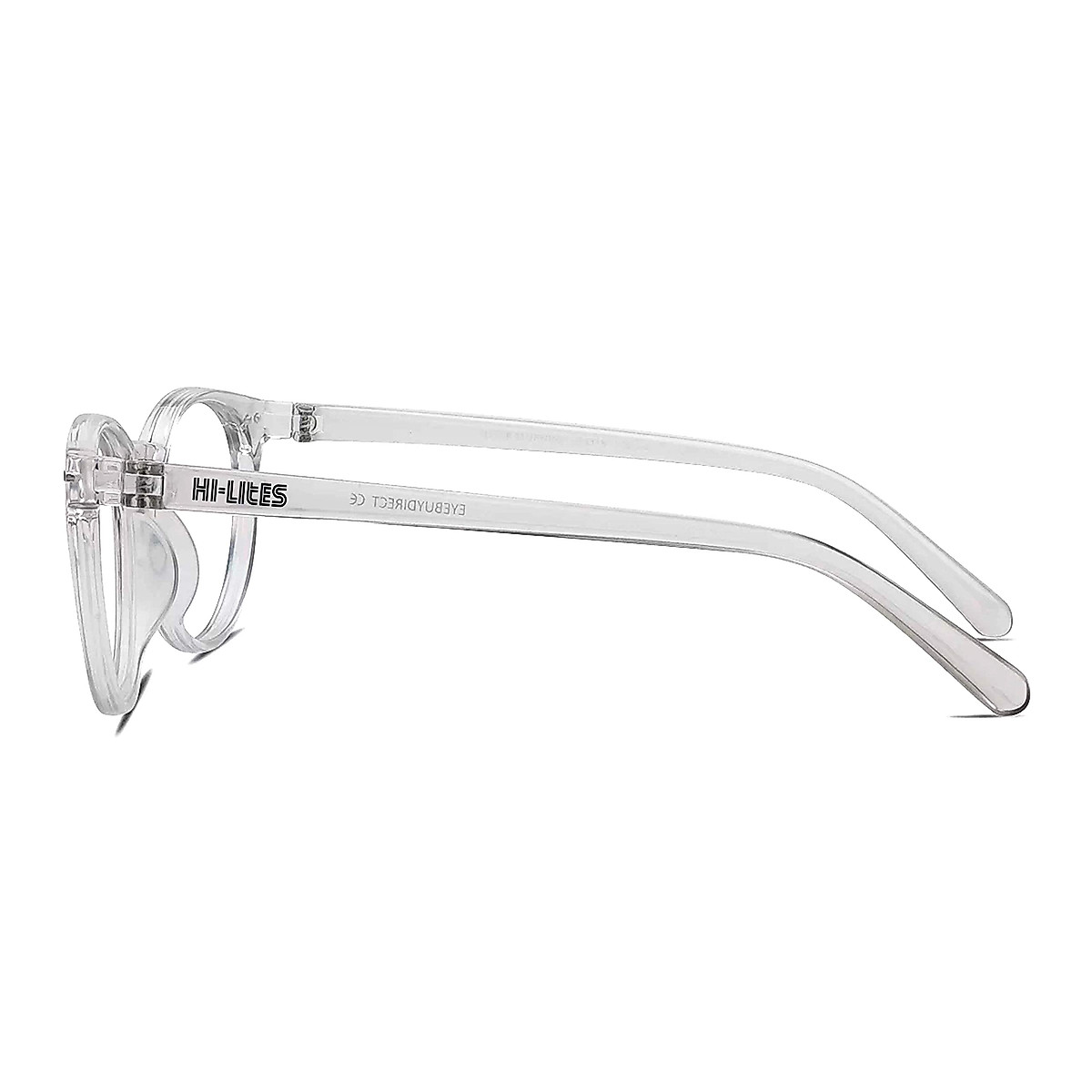 HI-LITES Special Effect Glasses- Smile Effect Lenses (Clear)- Designer Style