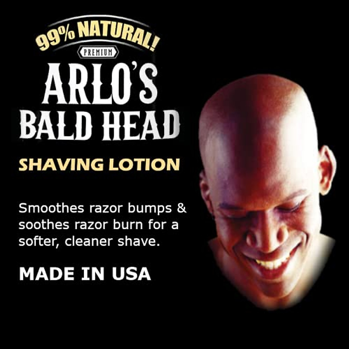 Arlo's Bald Head Shaving Lotion 6 oz
