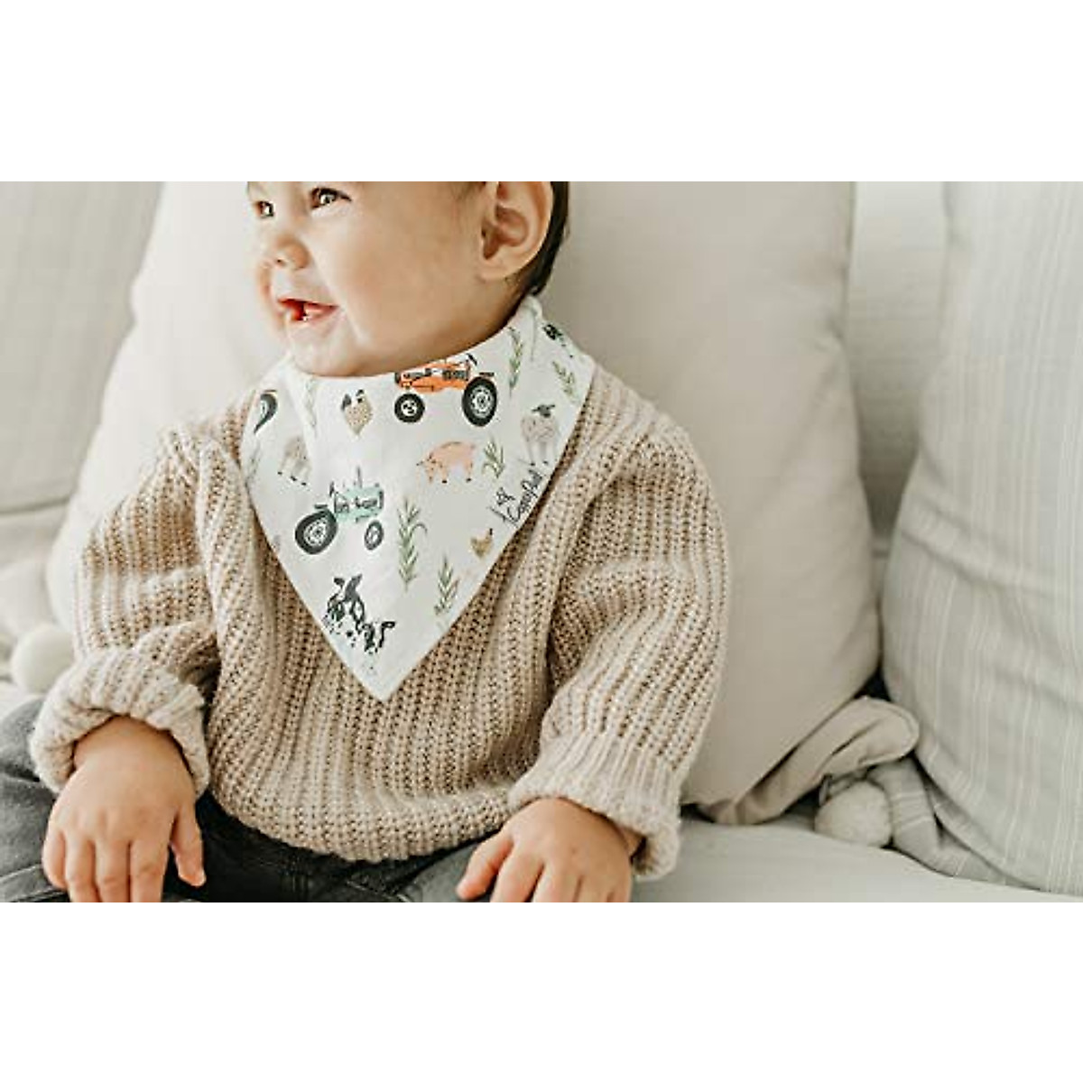 Copper Pearl Baby Bandana Drool Bibs for Drooling and Teething 4 Pack Gift Set “Jo