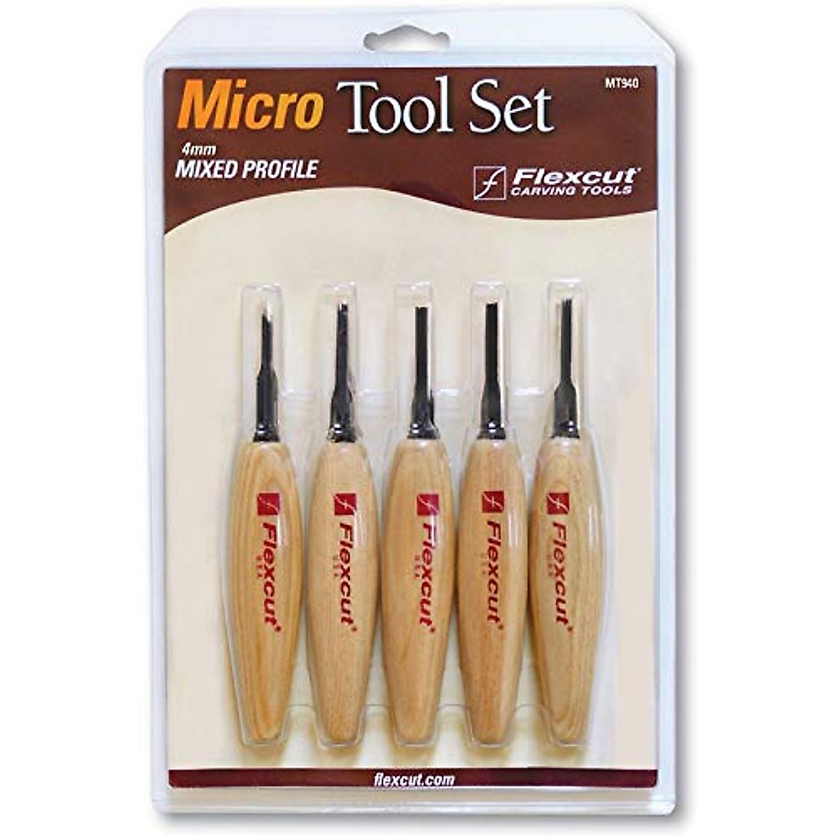 FLEXCUT Mixed Profile Micro Tool Set FLEXMT940