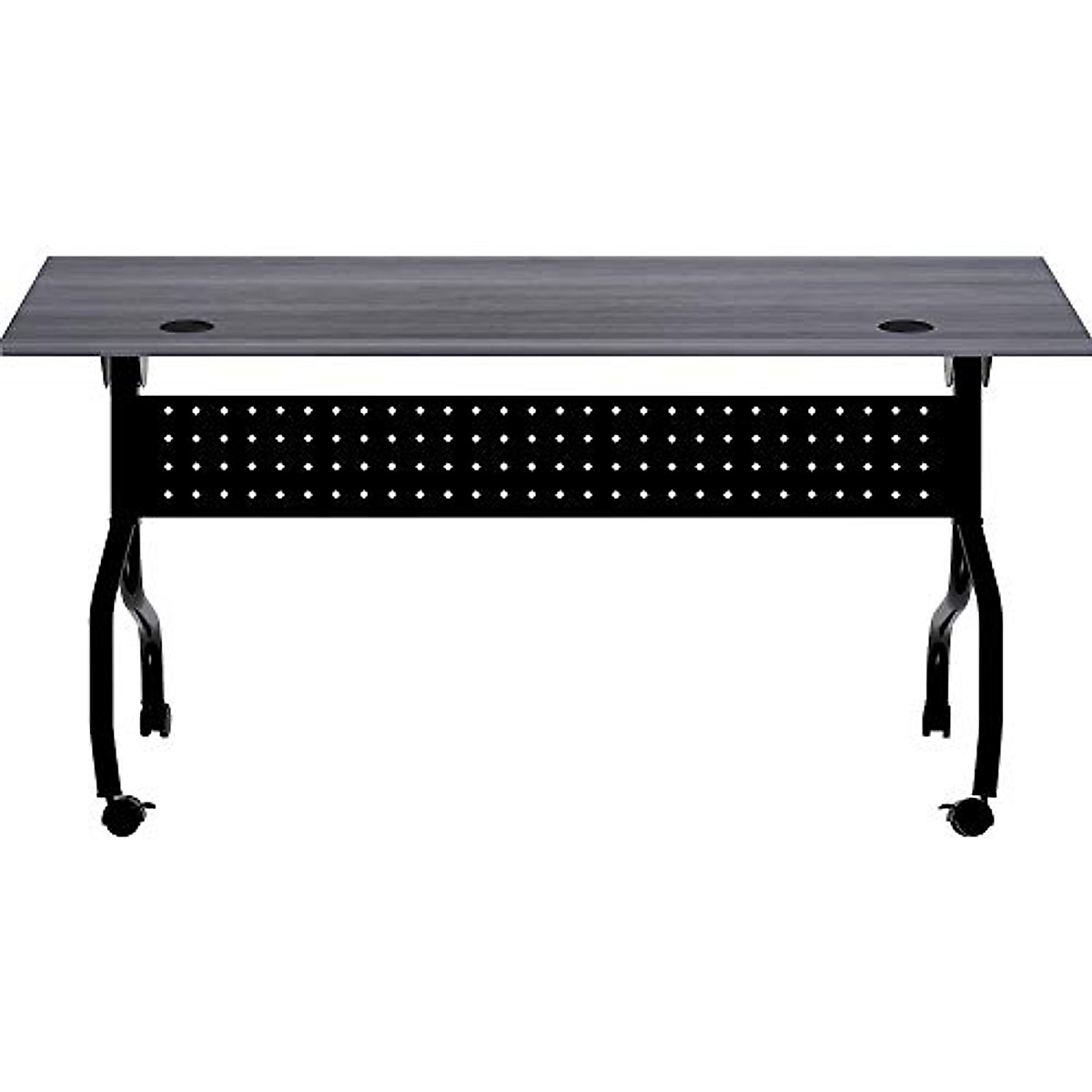 LLR59487 - Lorell Charcoal Flip Top Training Table