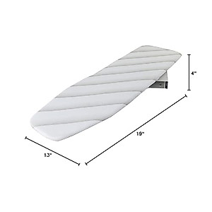 Closet Pull-Out Ironing Board Retractable 180 Degree Rotation Ironing Board Portable Folding Iron Board for Sewing, Craft Room, Household, Dorm 19.6" W x 13.7" D x 4.3" H