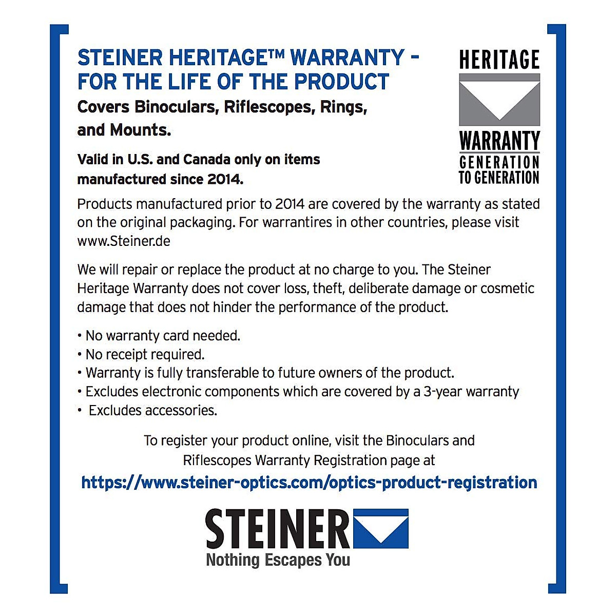 Steiner Floating Strap for Marine Binoculars - Long-Lasting Waterproof Floating Binocular Accessory