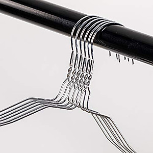 Mr. Pen- Wire Hangers, 10 Pack, Metal Hangers, Wire Hangers for Clothes, Wire Coat Hangers, Metal Clothes Hanger, Silver Hangers, Shirt Hangers, Slim Hangers, Thin Hangers, Standard Hangers