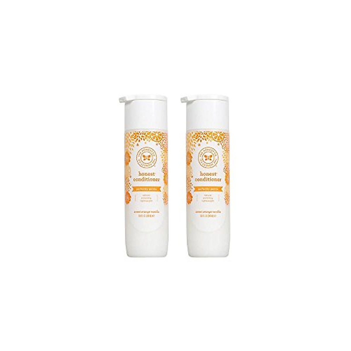 The Honest Company Detangling Hair Conditioner - Perfectly Gentle Sweet Orange Vanilla - 10 Fluid Ounces (Pack of 2)