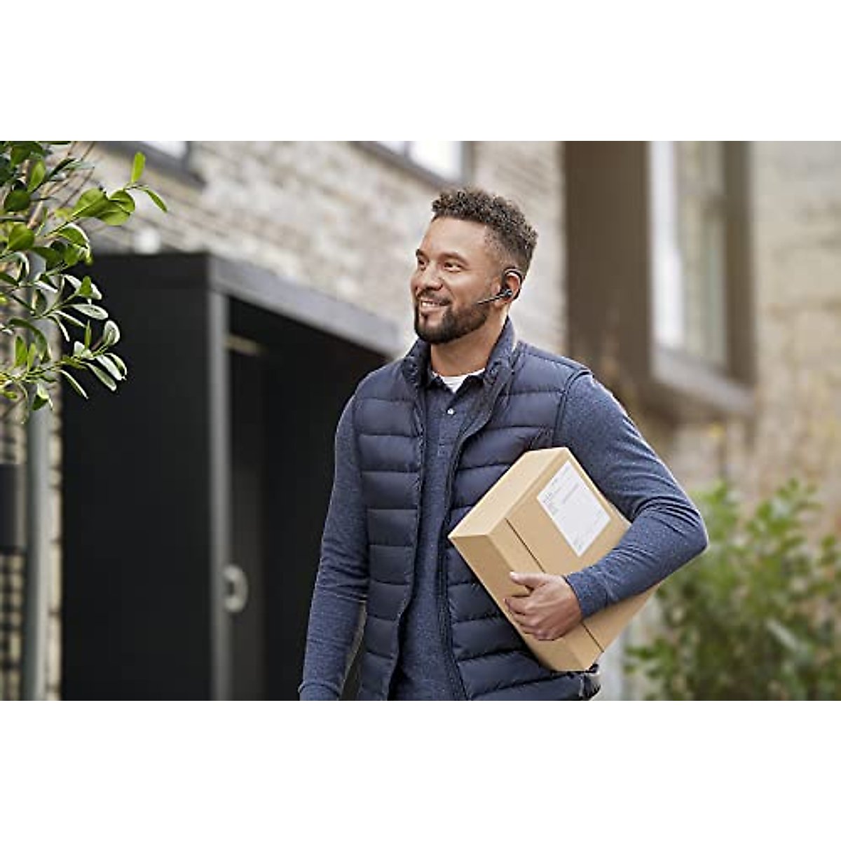 BlueParrott M300-XT SE Mono Bluetooth Wireless Headset with Improved Call Quality for Mobile Phones - 80% Noise Cancellation with 2-Mic Tech - Ideal for High-Noise Environments - Bluetooth 5.1, Black