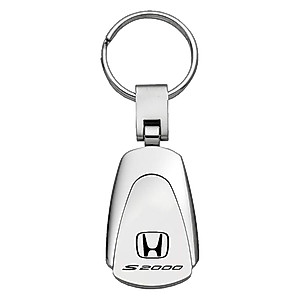 Au-TOMOTIVE GOLD Metal Tear Drop Key Chain for Honda S2000 (Chrome)