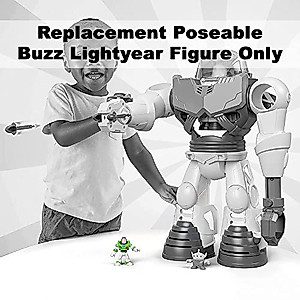 Imaginext Replacement Part Toy Story 4 Buzz Lightyear Robot - GBG65 ~ Replacement Poseable Buzz Lightyear Figure