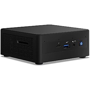 Latest Intel NUC11 Tiny Client Mini Desktop | Intel 4-Core i5-1135G7 | 8GB RAM 512GB SSD | Iris Xe Graphics | WiFi 6 | USB-C | HDMI | Mini-DP | RJ45 | Thunderbolt3 | Windows 11 Pro