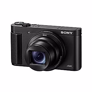 Sony DSC-HX99 Compact Digital 18.2 MP Camera with 24-720 mm Zoom, 4K and Touchpad – Black (Renewed)