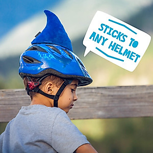 ParaWild Shark Helmet Accessories w/Sticky Hook & Loop Fastener Adhesive (Helmet not Included), Fun Fin/Ears/Mohawk/Covers for Snowboarding, Skiing, Biking, Cycling for Kids and Adults