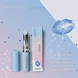 Hyaluronic Acid Lip Balm Long-lasting Moisturizing Nourishing Repair Lips Reduce Fine Lines Relieve Dryness Protect Lip Skin Natural Extract Lip Balm (New Packing)
