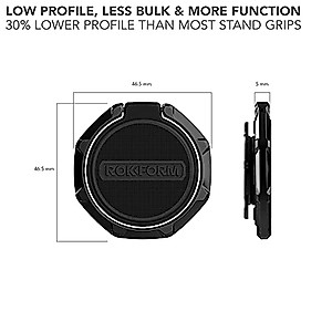 Rokform - Galaxy S21 Ultra 5G Rugged Case + Magnetic Sport Ring Stand & Grip