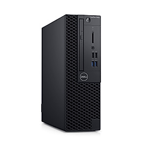Dell OptiPlex 3060 SFF Desktop Computer with Intel Core i3-8100 3.6 GHz Quad-Core, 8GB RAM, 500GB HDD (D7CKR) (Renewed) …