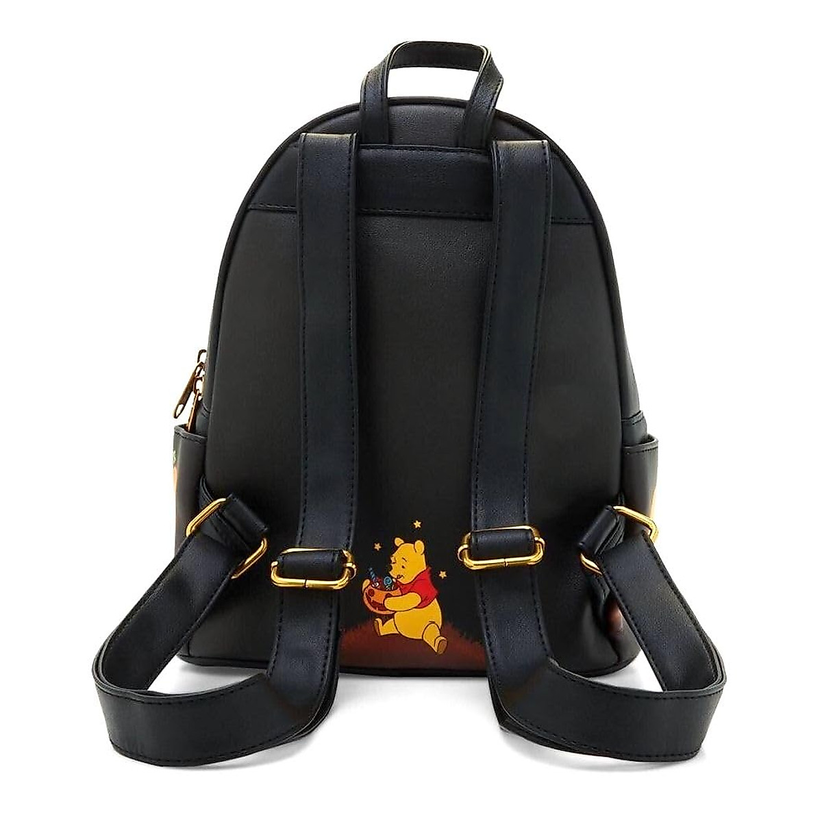Loungefly Disney Winnie The Pooh Pumpkin Glow-In-The-Dark Mini Backpack