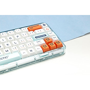 BUENA DECOR Plastic Keycaps Keyboard - PBT DYE-Sublimation, MX Style for Mechanical Keyboards, 140-key Kit Covers Tenkeyless and Fullsize Keyboards XDA Gaming Mechanical Keyboard