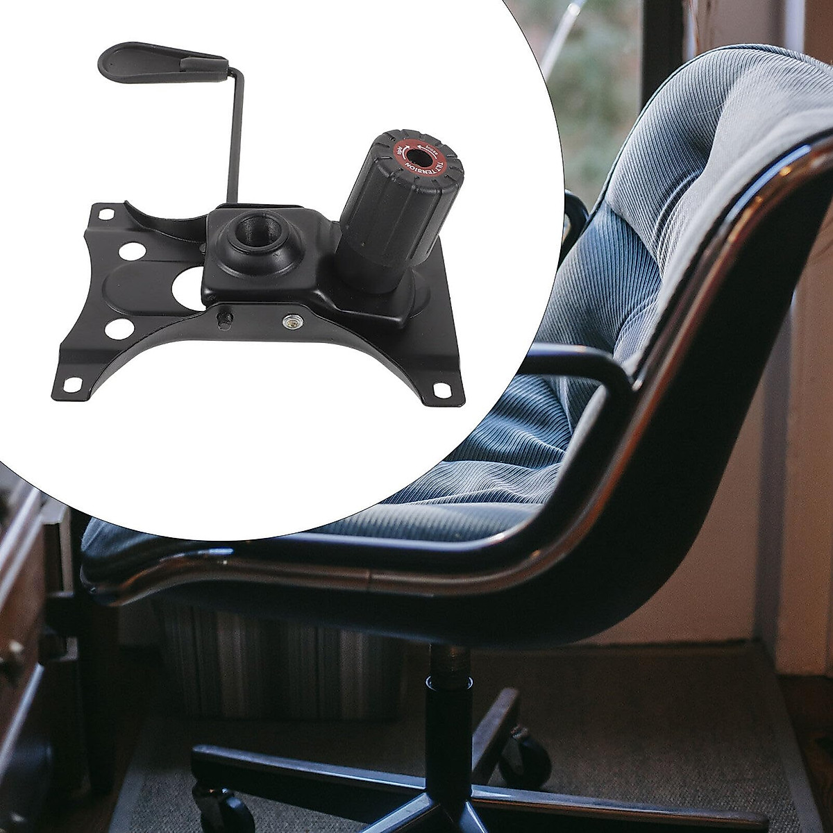 Homoyoyo Office Chair Swivel Chair Tray Office Chair Base Office Chair Replacement Parts Swivel Tilt Control Parts Chair Tilt Control Mechanism Chair Swivel Base Plate Chair Parts
