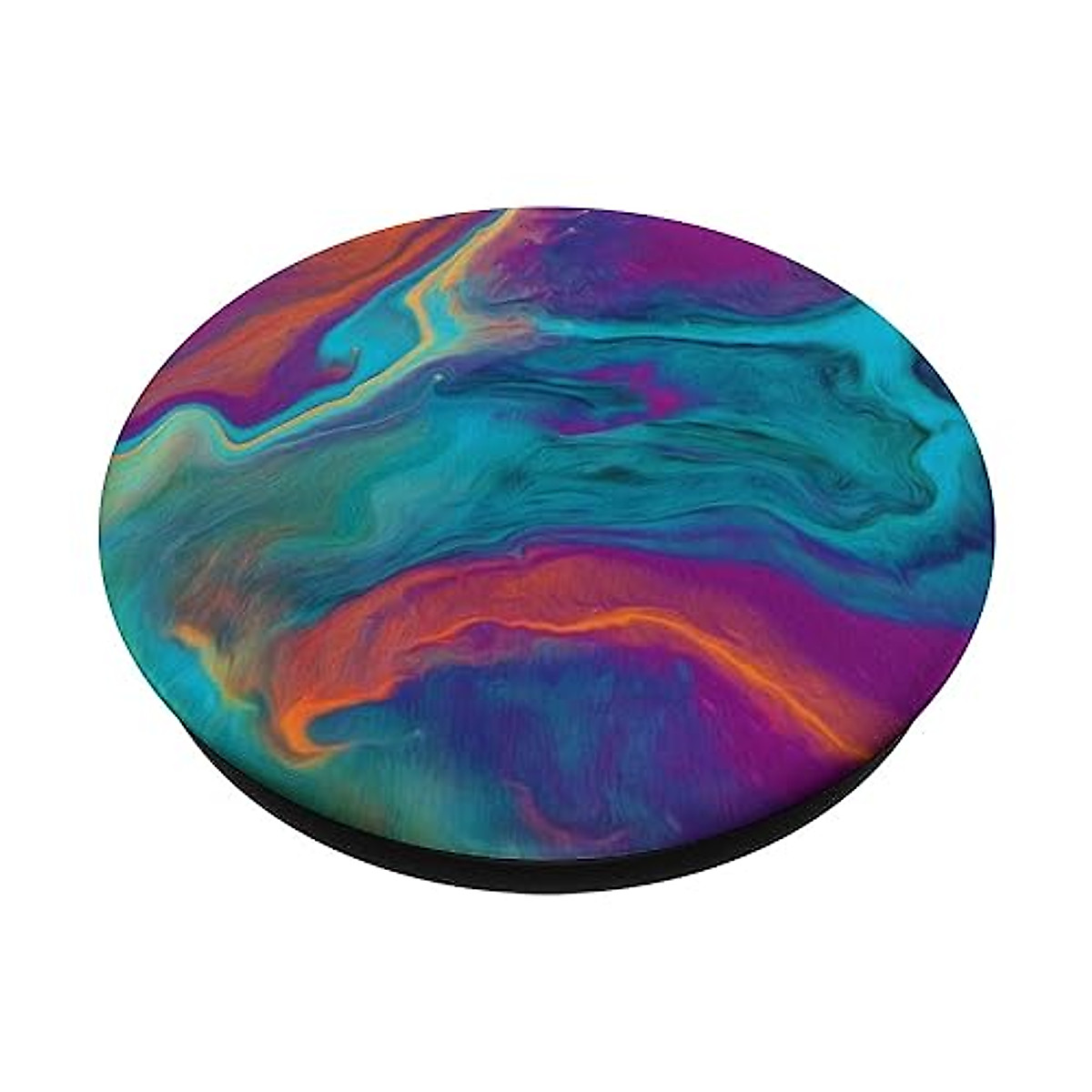 Mixed Watercolor Teal Colorful Pattern Phone Popper PopSockets Standard PopGrip