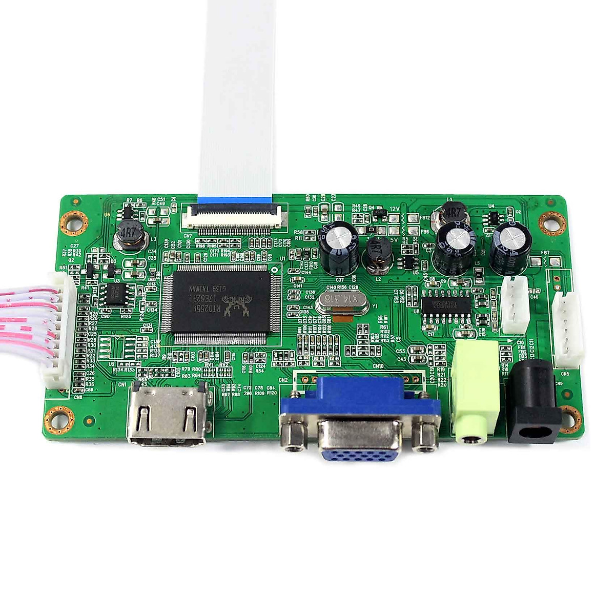 VSDISPLAY HD-MI VGA Board for 1366x768 11.6inch 13.3in 14" 15.6" LP156WHU B156XTN04 NT156WHM N156BGE 30Pin EDP LCD Screen