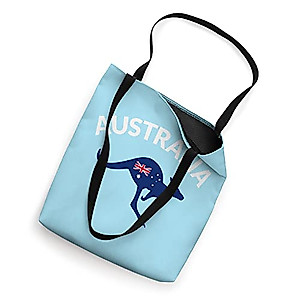 Australian Kangaroo Australia Flag Souvenir Tote Bag