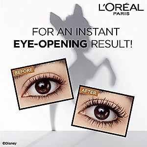 L'Oreal Paris Bambi Eye Mascara, Lasting Volume, Length & Lift, Doe-Eye Definition, No Clumping or Smudging, Waterproof, Blackest Black, 0.21 fl. oz.