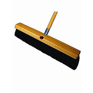Bon Tool 84-788 Floor Broom - 3" Horsehair Bristles - 36" - 60" Wd Hdl