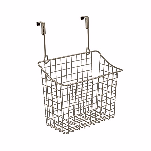 Spectrum Diversified Grid Storage Basket, Medium, Satin Nickel PC