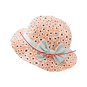 Toddler Baby Kids Summer Bucket Hat Outdoor Sun Hat Print Fisherman's Hat(Blue, Free)