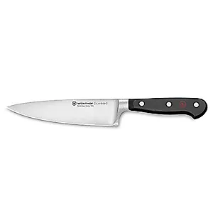WÜSTHOF Classic 6” Chef’s Knife, Black