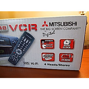 Mitsubishi Hs-u448 Hi-fi VCR 4-head