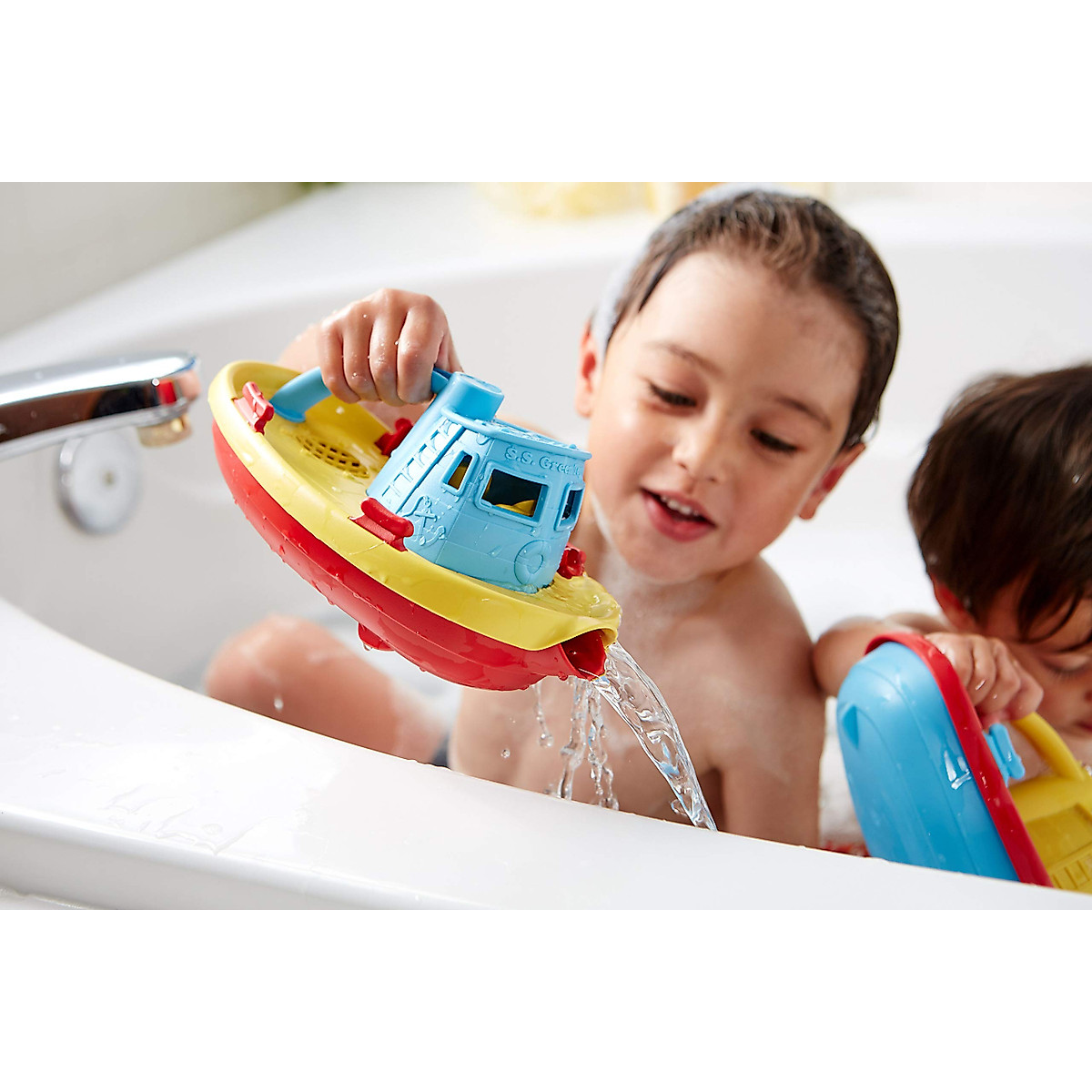 Green Toys Tug Boat & Submarine Combo Pack