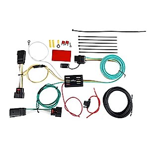 Oyviny 4 Way Trailer Wiring Harness 56407 for 2018-2023 Jeep Wrangler JL/2020-2023 Jeep Gladiator, Wrangler JL Trailer Wiring Harness for Jeep JL Towing