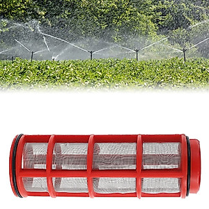 3/4 Inch Screen Irrigation Filter, Stainless Steel Screen Inline Filter, Mesh Conditioning Strainer, Drip IrrigationTank Pool Pump, for Garden Greenhouse Agricultural Drip